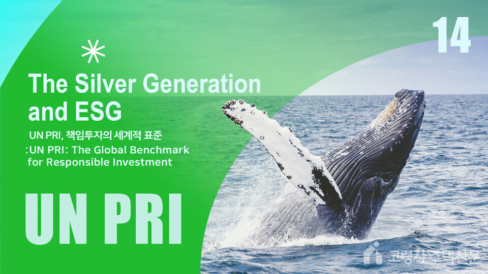 [소수원의 실버와 ESG] 14 : UN PRI, 책임투자의 세계적 표준