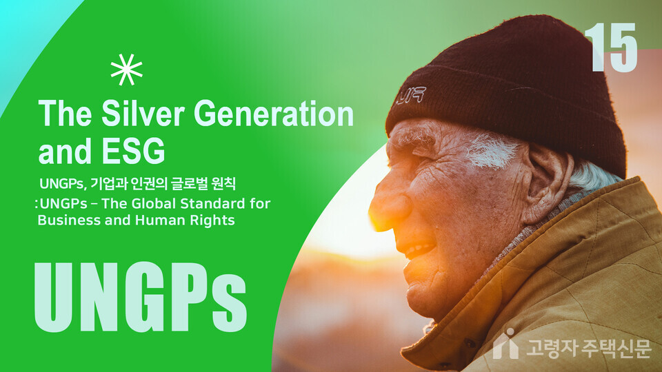 [소수원의 실버와 ESG] 15 : UNGPs, 기업과 인권의 글로벌 원칙